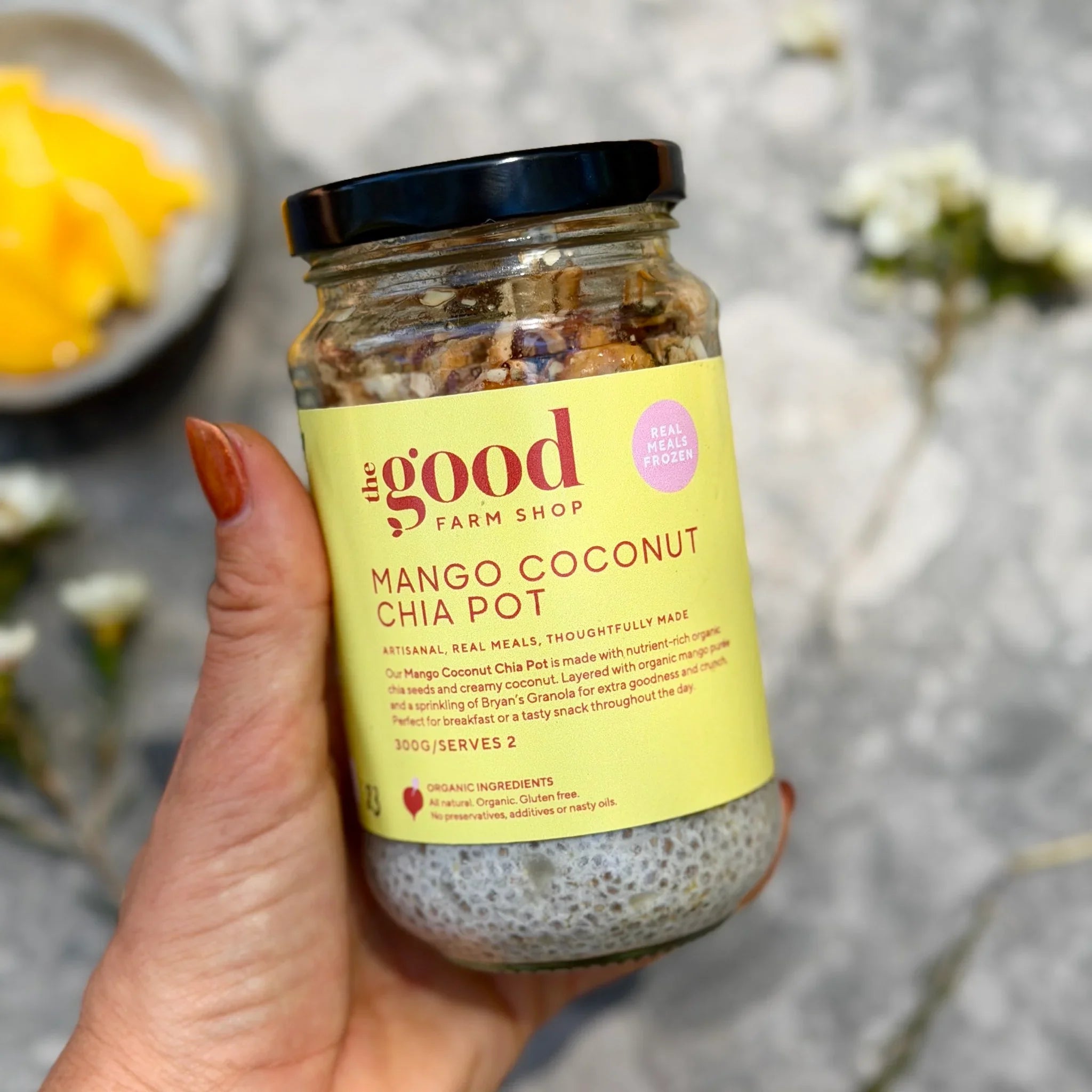 Mango Coconut Chia Pot (Serves 2) – The Good Farm Shop