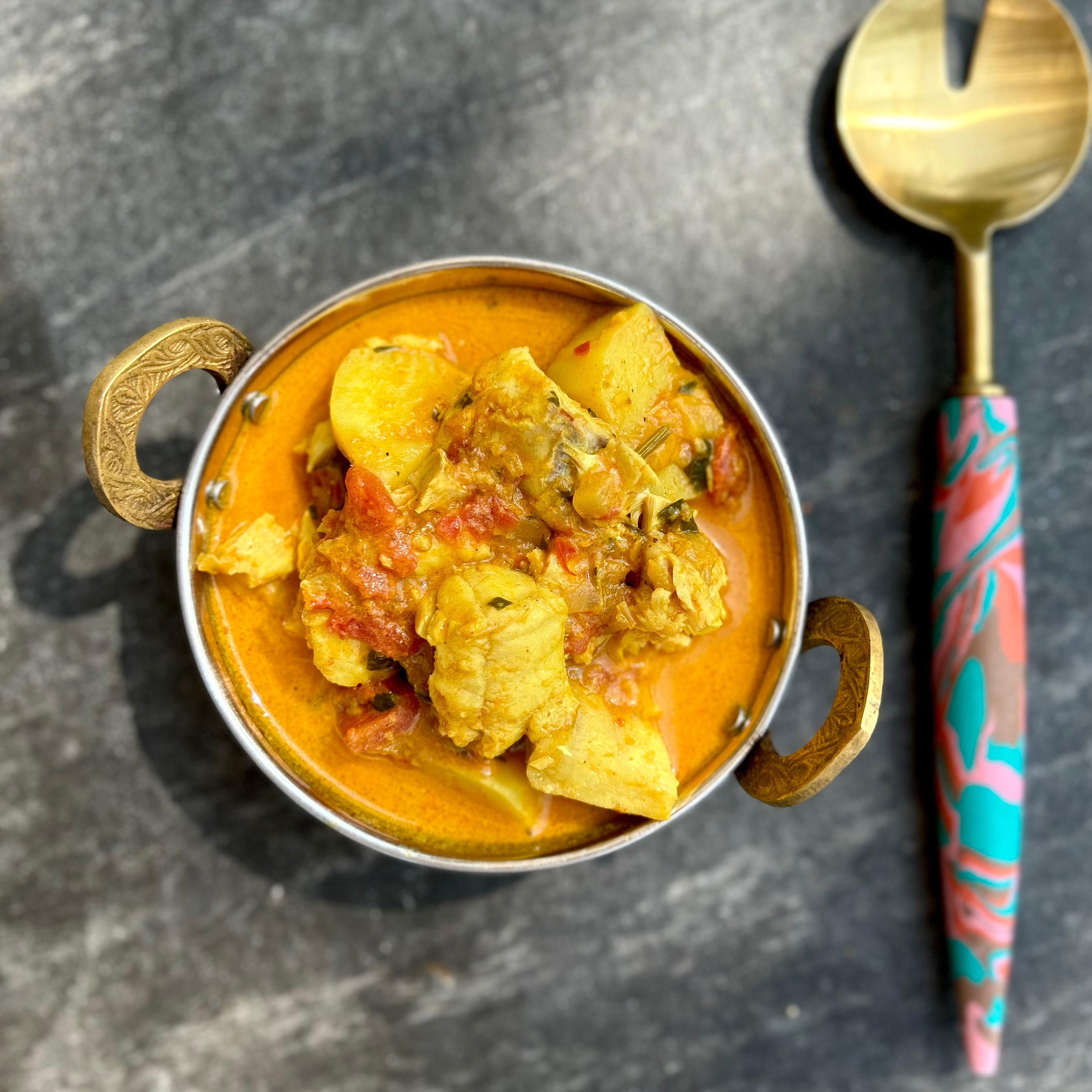 Shop Now Yellow Fish Curry (Serves 2) – The Good Farm Shop